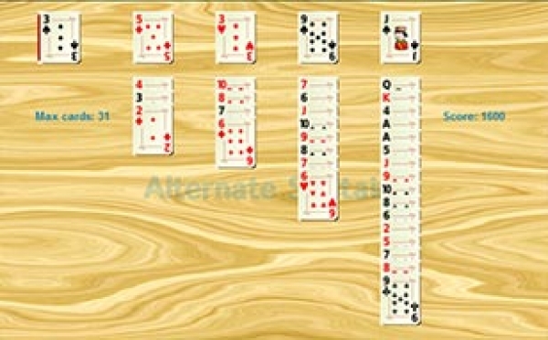 Alternate solitaire - Jouez gratuitement à Alternate solitaire sur Jeu.cc
