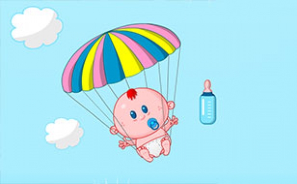 Baby Chute - Jouez gratuitement à Baby Chute sur Jeu.cc