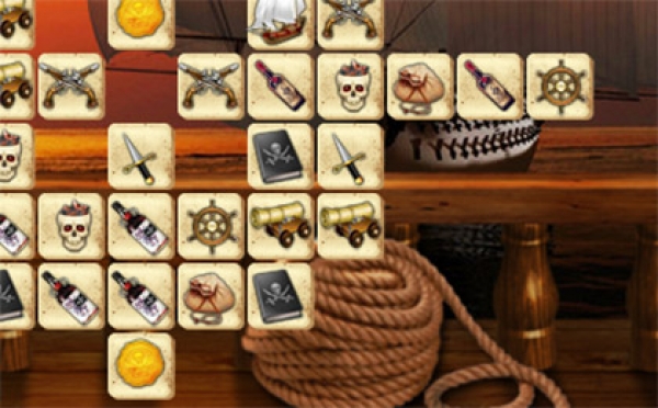 Bateau de pirates Mahjong - Jouez gratuitement à Bateau de pirates ...