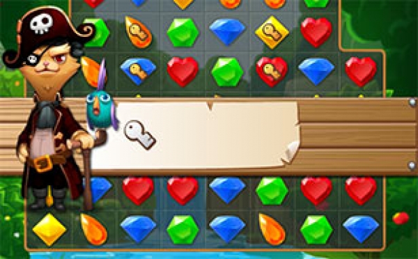 Jewel Pirates - Jouez gratuitement à Jewel Pirates sur Jeu.cc