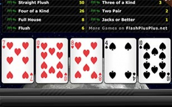 Moon Video Poker - Jouez gratuitement à Moon Video Poker sur Jeu.cc