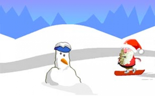 Santa SnowBoards - Jouez gratuitement à Santa SnowBoards sur Jeu.cc