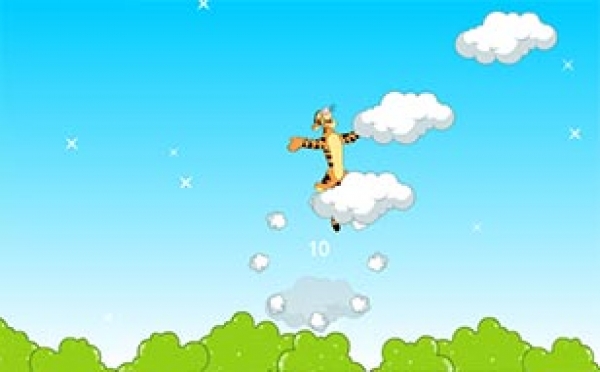 Saut de Tigrou - Jouez gratuitement à Saut de Tigrou sur Jeu.cc