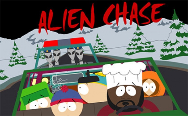 South Park Alien Chase - Jouez gratuitement à South Park Alien Chase ...