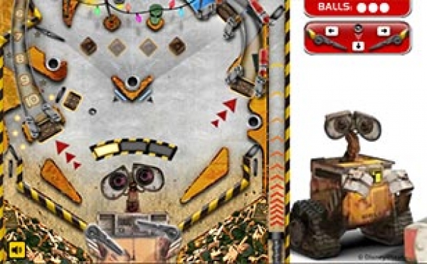 Wall-e Pinball - Jouez gratuitement à Wall-e Pinball sur Jeu.cc